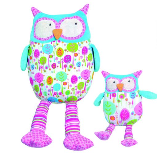 Eule „Emma“ aus Textil | eulen-und-weisheit.de